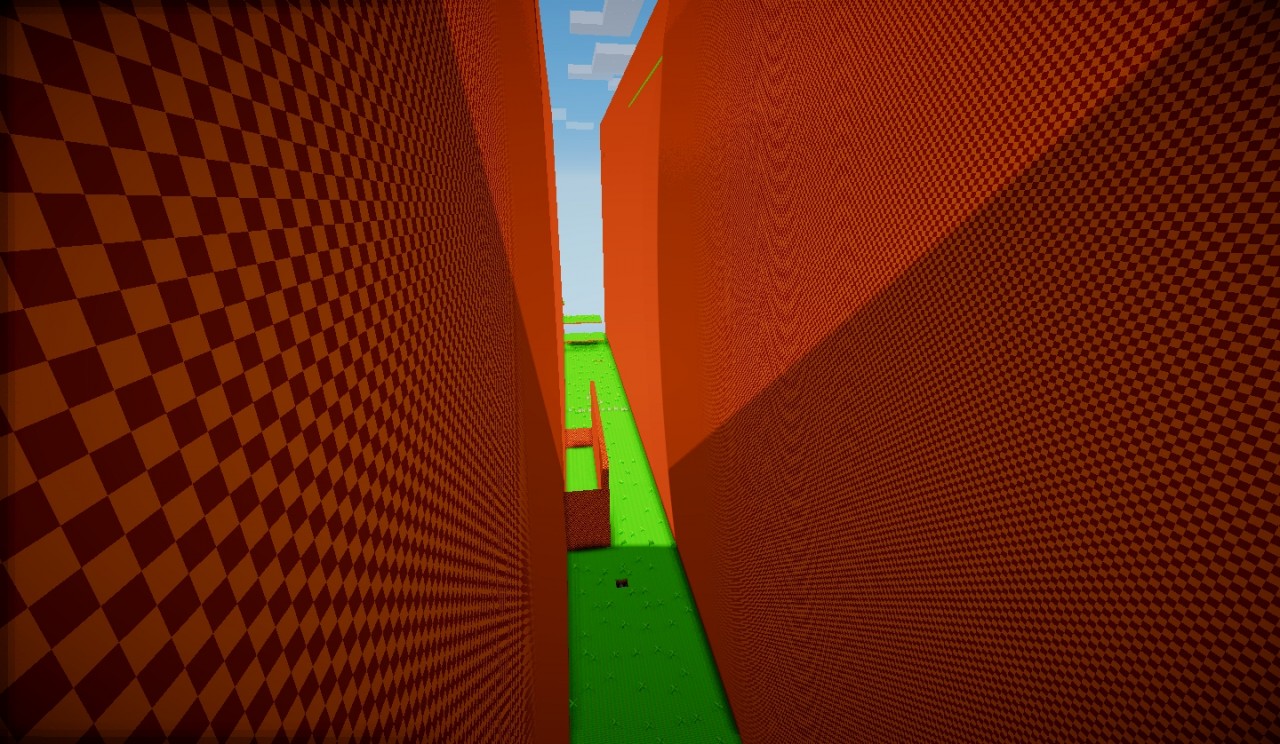 My Sonic adventure map with the sonic the hedgehog mod Minecraft Map