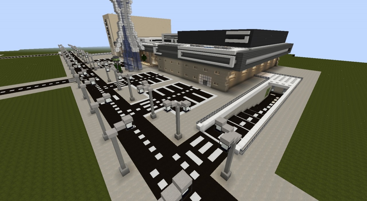Airport , Work in Progress Minecraft Map