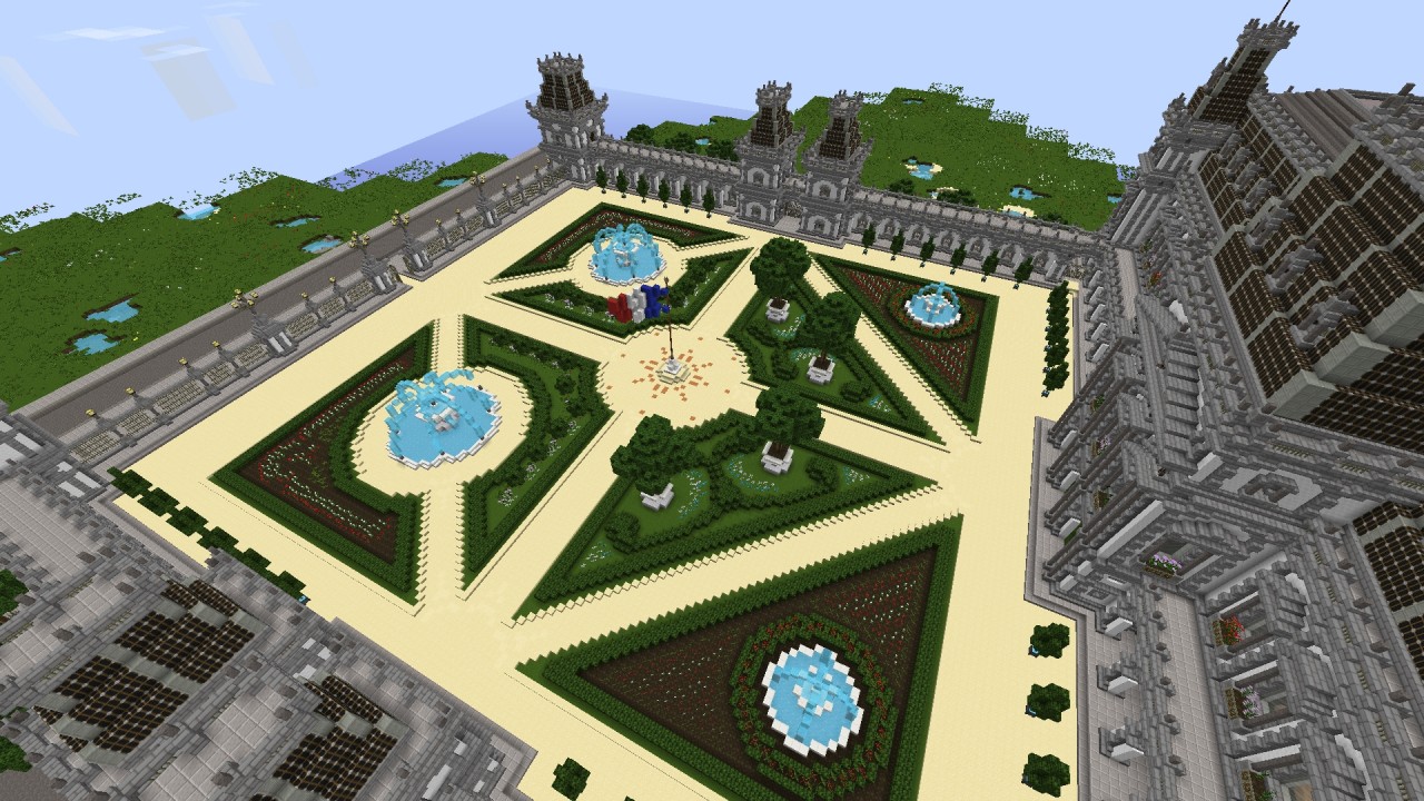 French Palace Minecraft Map