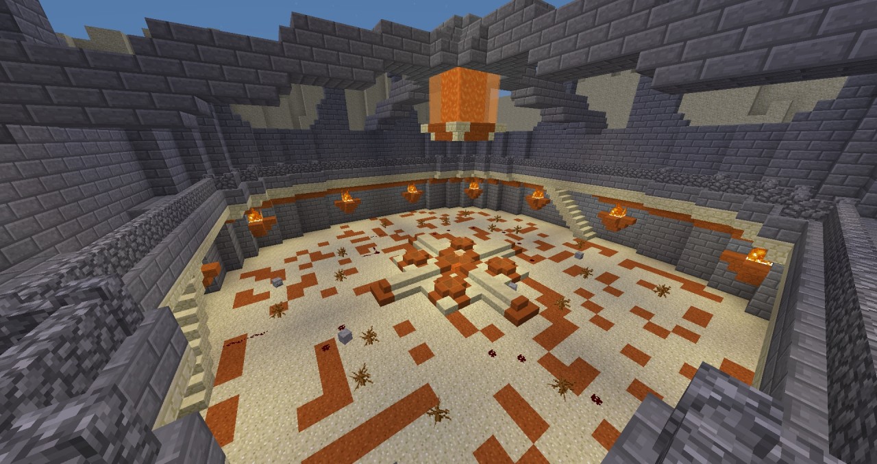 Desert Arena Minecraft Map