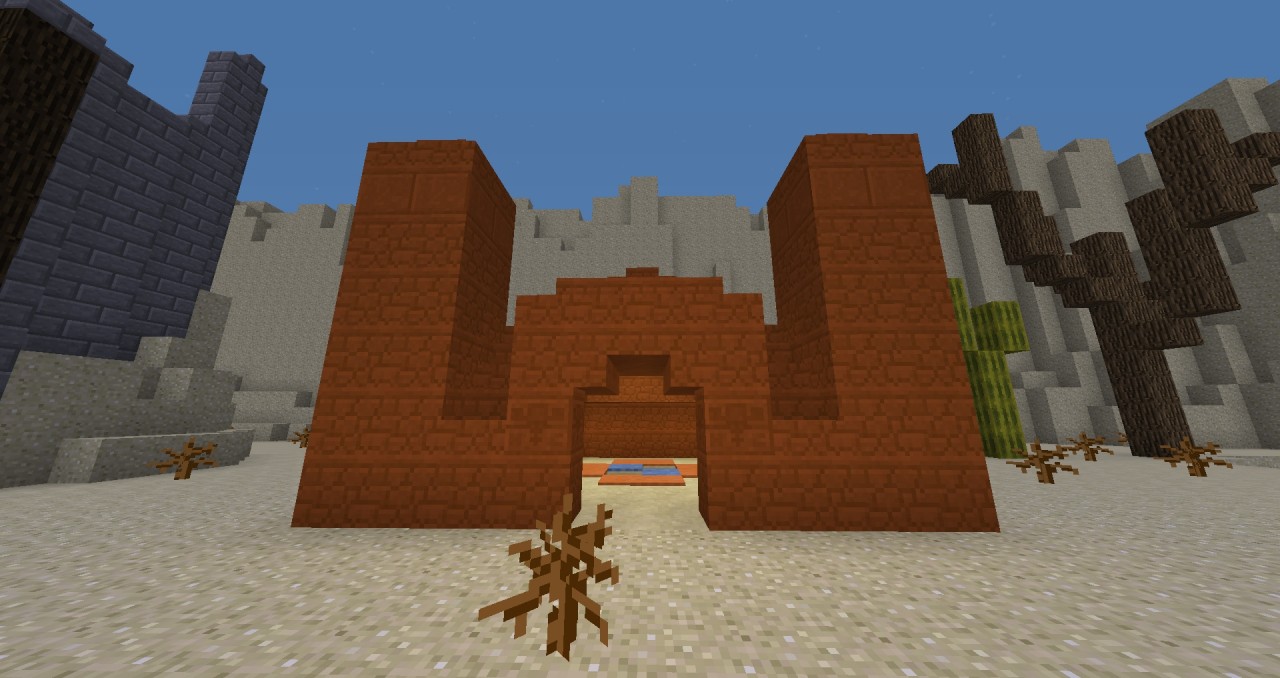 Desert Arena Minecraft Map
