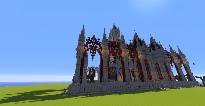 A BloodBorne inspired Faction Spawn Minecraft Map