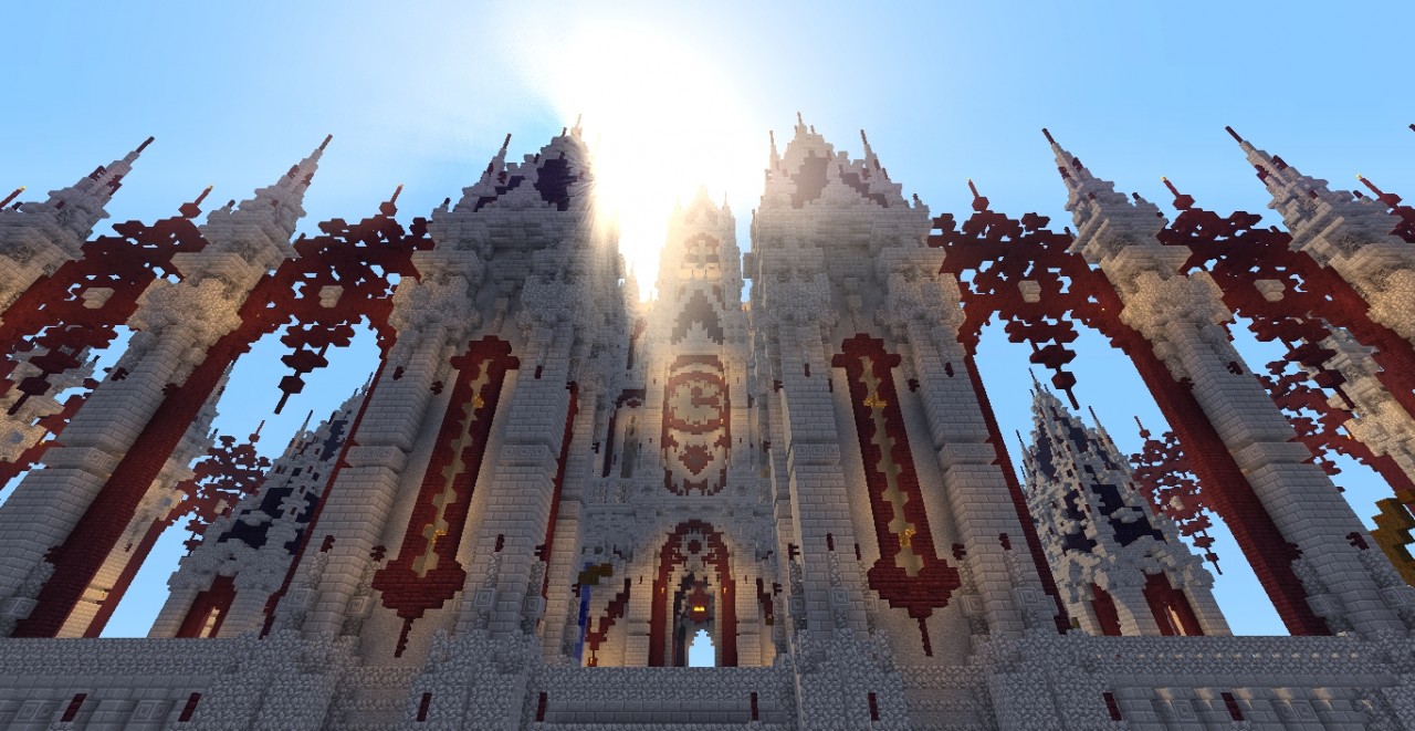 A BloodBorne inspired Faction Spawn Minecraft Map