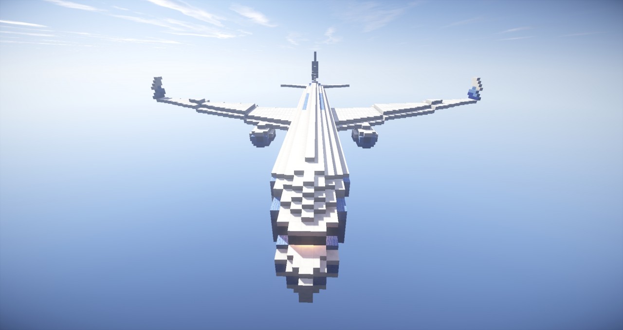 Boeing 737-800 Minecraft Map