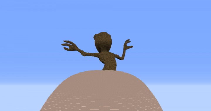 Baby Groot from GOTG Organic Minecraft Map