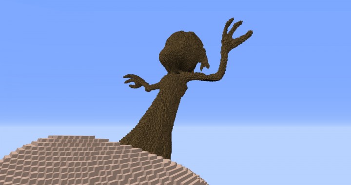 Baby Groot from GOTG Organic Minecraft Map