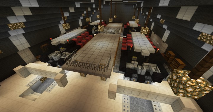 Arctic Base/Nuclear Bunker Minecraft Map