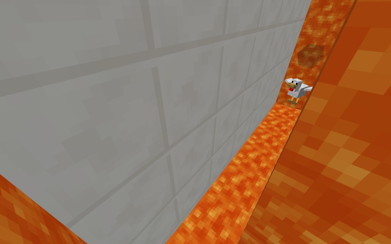 Guide the Flying Chicken Minecraft Map