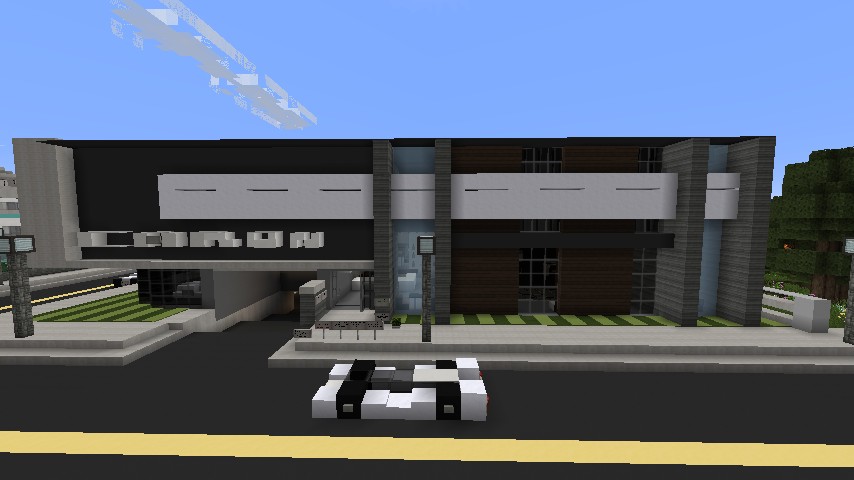Car Dealership Minecraft Map