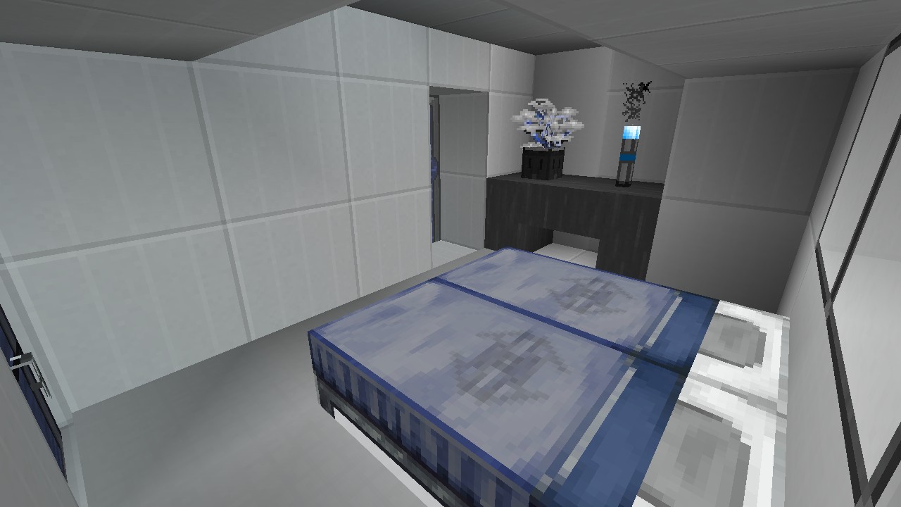 Futuristic House Design Minecraft Map