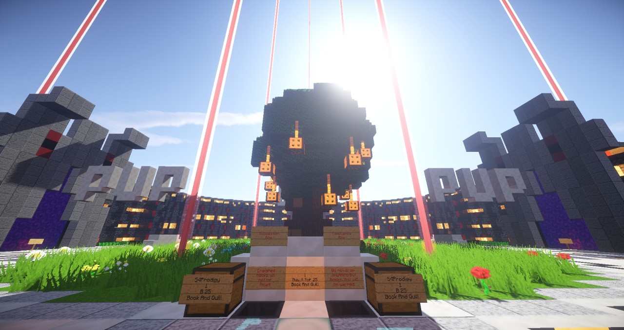MInecraft PvP Lobby Hub Minecraft Map