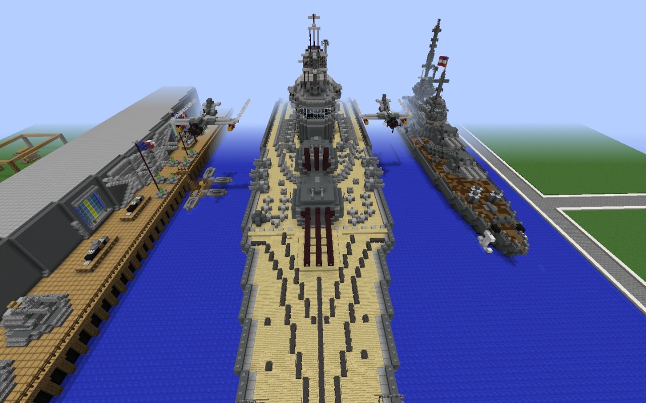 USS Montana Minecraft Map