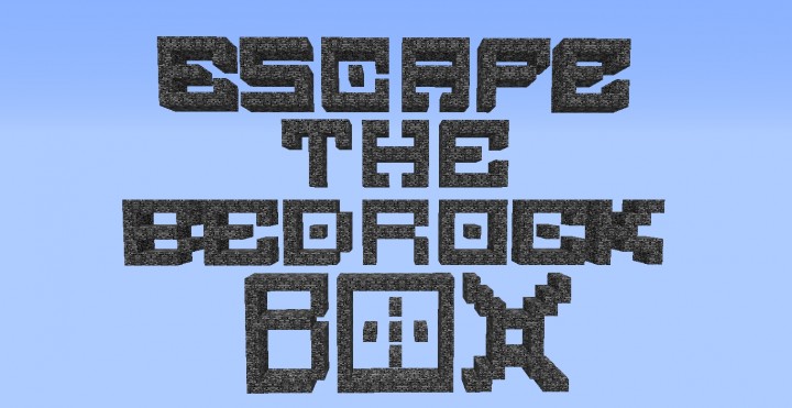 Escape the Bedrock Box Minecraft Map