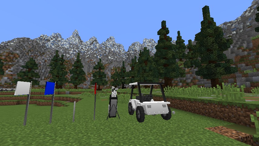 Hole in One MC 3D Golf Pack Minecraft Texture Pack