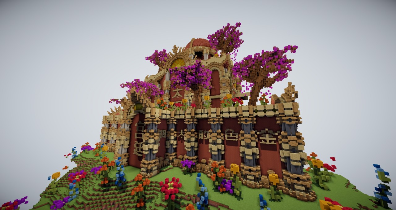 Golden Sun Palace Minecraft Map