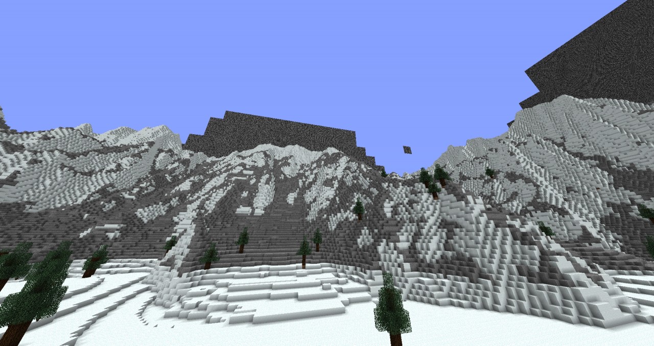 Mountain Town Minecraft Map