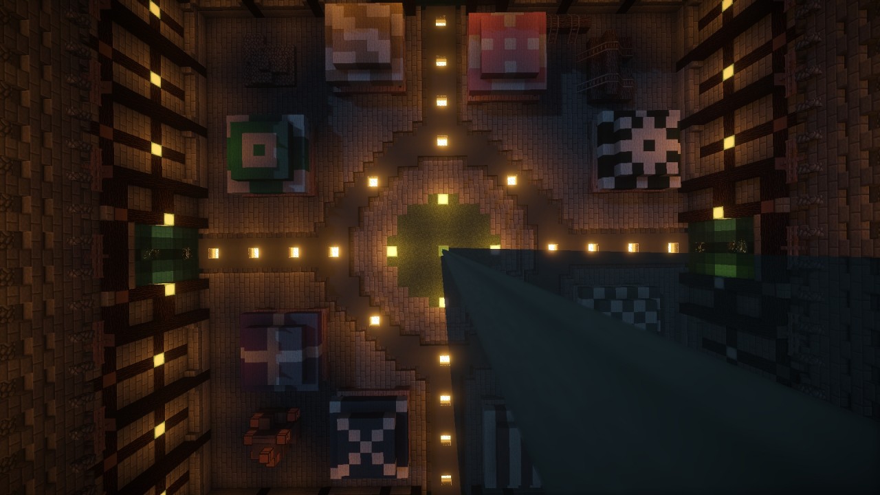 Medieval Spawn Hub with Marketplace Minecraft Map