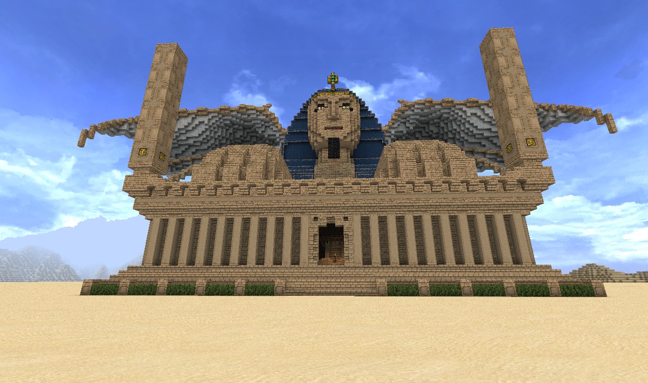 Winged Sphinx Temple Minecraft Map