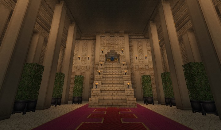 Winged Sphinx Temple Minecraft Map