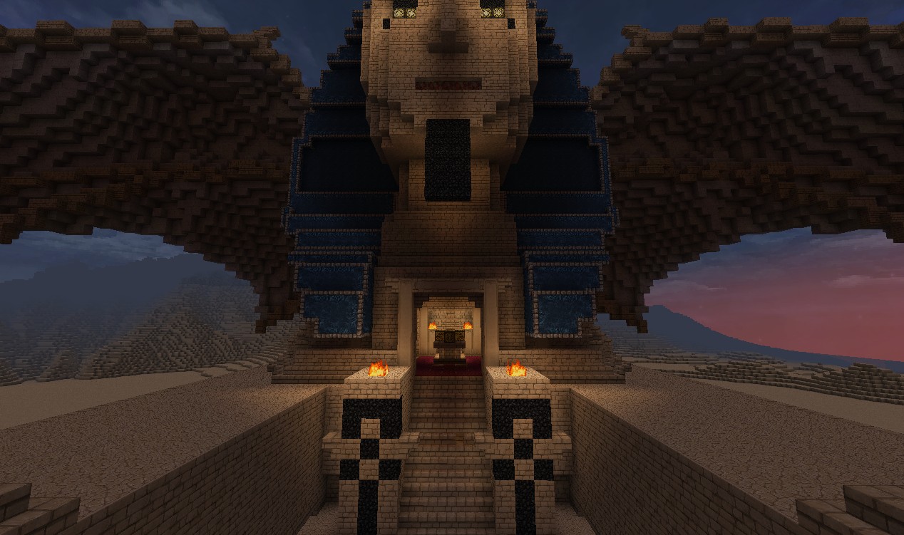 Winged Sphinx Temple Minecraft Map