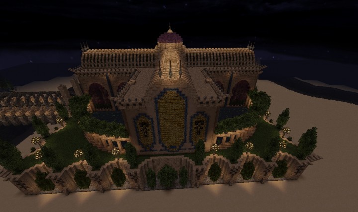 The Temple of the Old Desert gods Minecraft Map