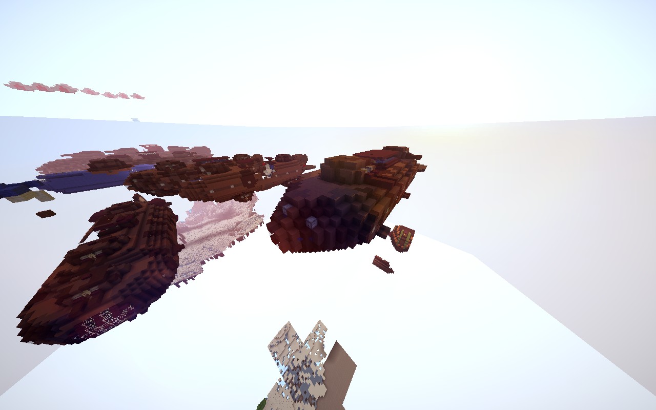 Zanthar Flagship/Heavy Naval Battlecruiser Final Dawn Minecraft Map