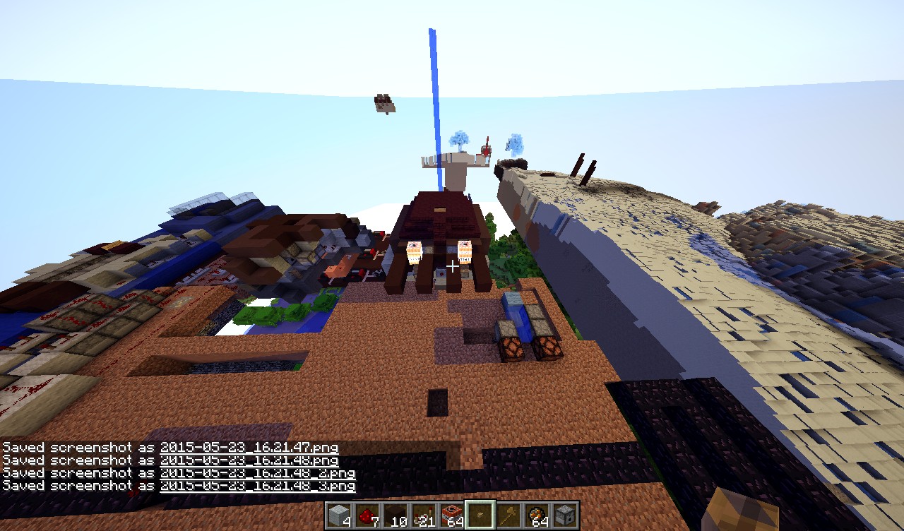 ScatterShot Heavy Naval Adjustable Arc Turret Minecraft Map