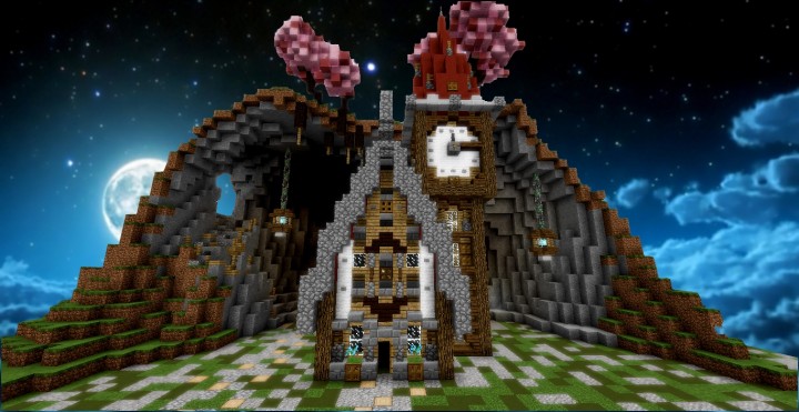 Medieval build! IP: volt.network Minecraft Map