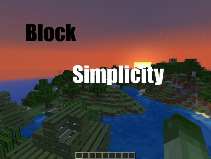 Block Simplicity [1.8.1] Minecraft Texture Pack
