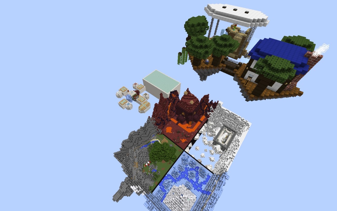 [Cmd] Battle of The Elements Minecraft Map