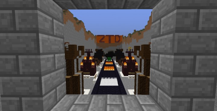 Zombie Tower Defence Minecraft Map