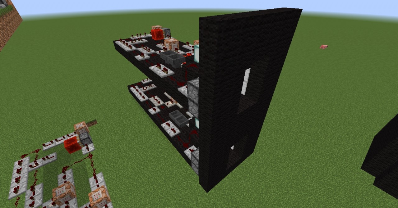 Instant Automatic Elevator (With MCEdit Schematic) Minecraft Map