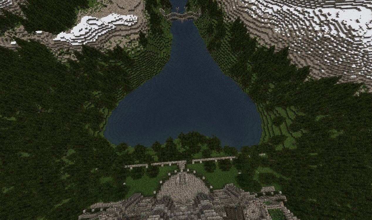 The North Pole and Santa’s Workshop Minecraft Map