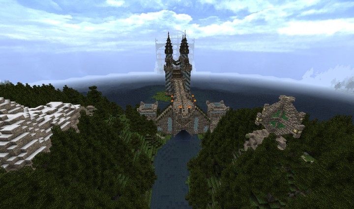 The North Pole and Santa’s Workshop Minecraft Map