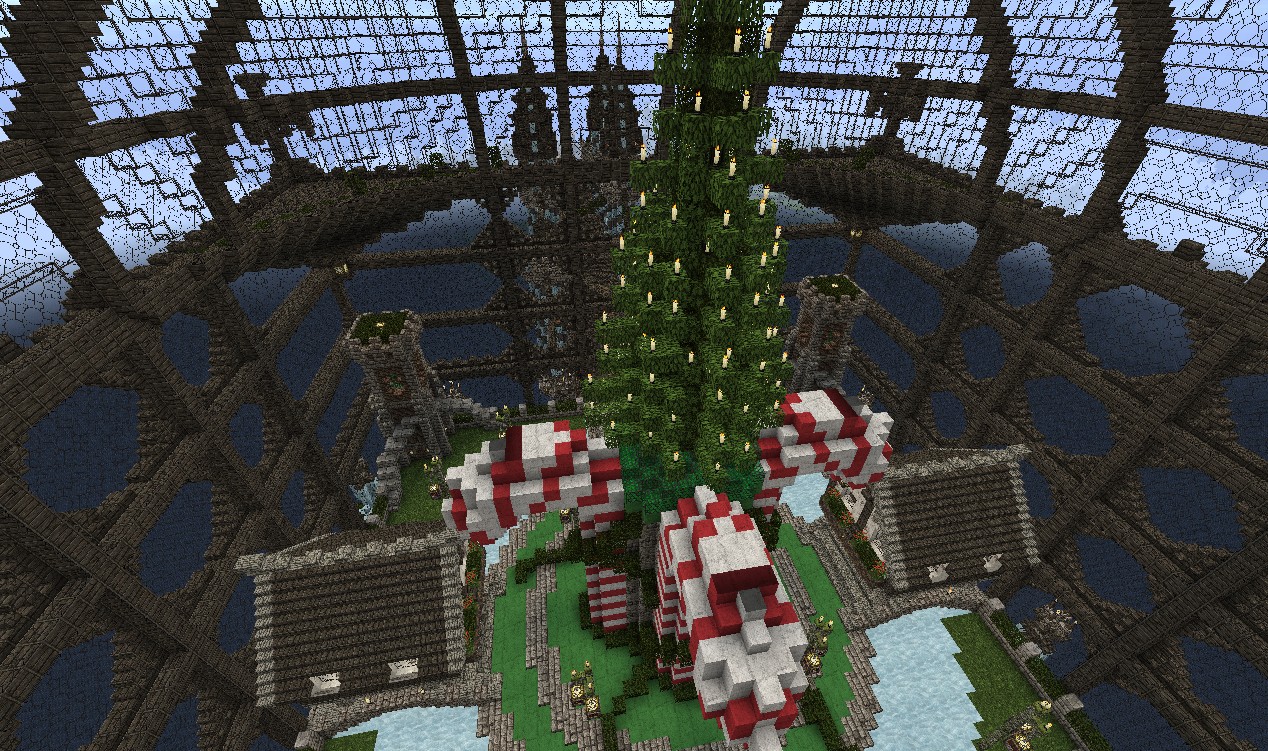The North Pole and Santa’s Workshop Minecraft Map