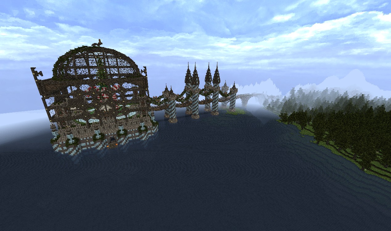 The North Pole and Santa’s Workshop Minecraft Map