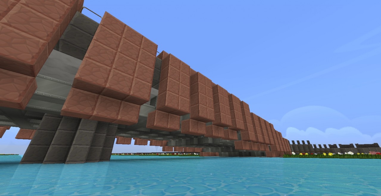 Bridge & Waterfront park Minecraft Map
