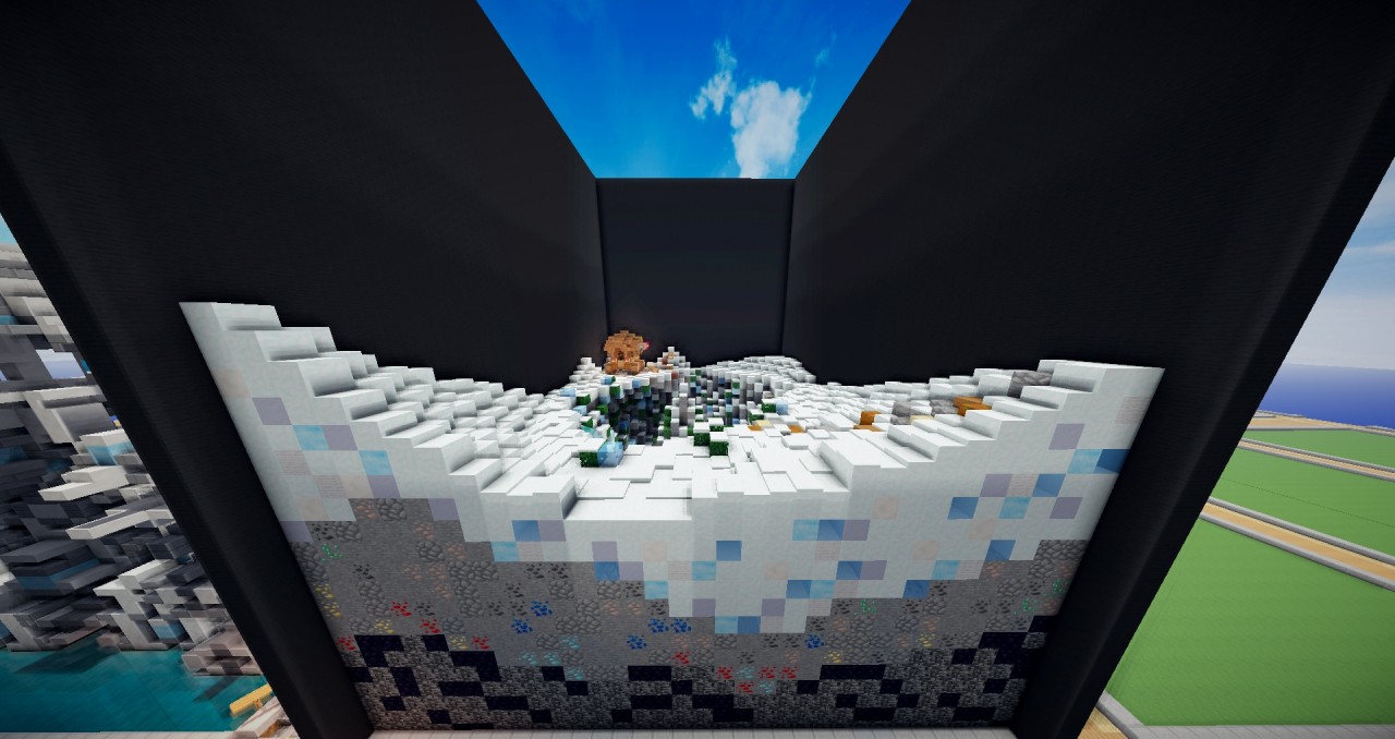 Frostic'Caverns Minecraft Map