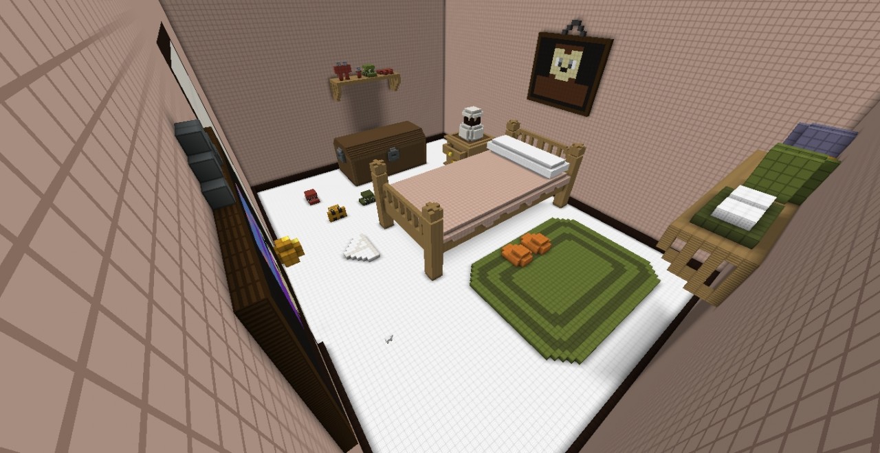 Boys Bedroom Minecraft Map