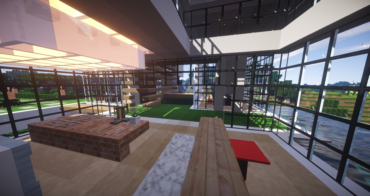 Glass House Minecraft Map