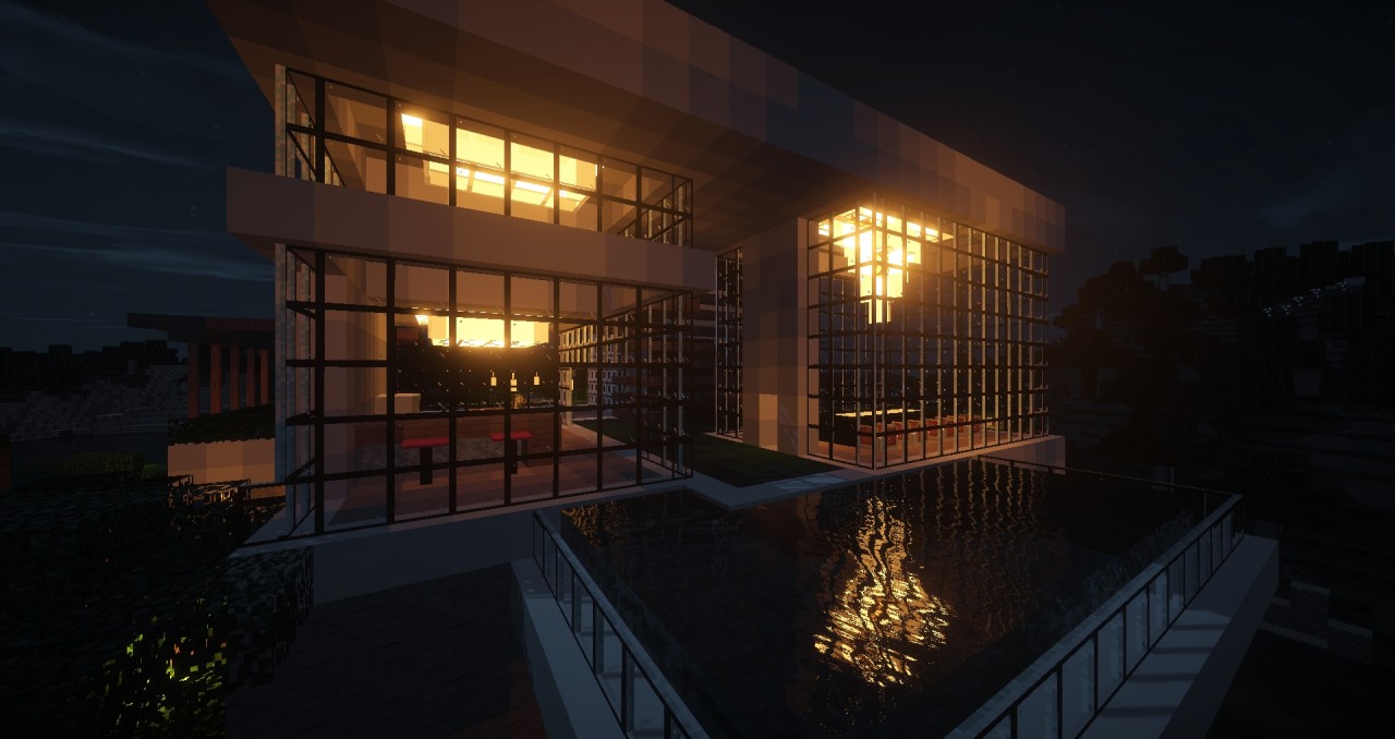 Glass House Minecraft Map