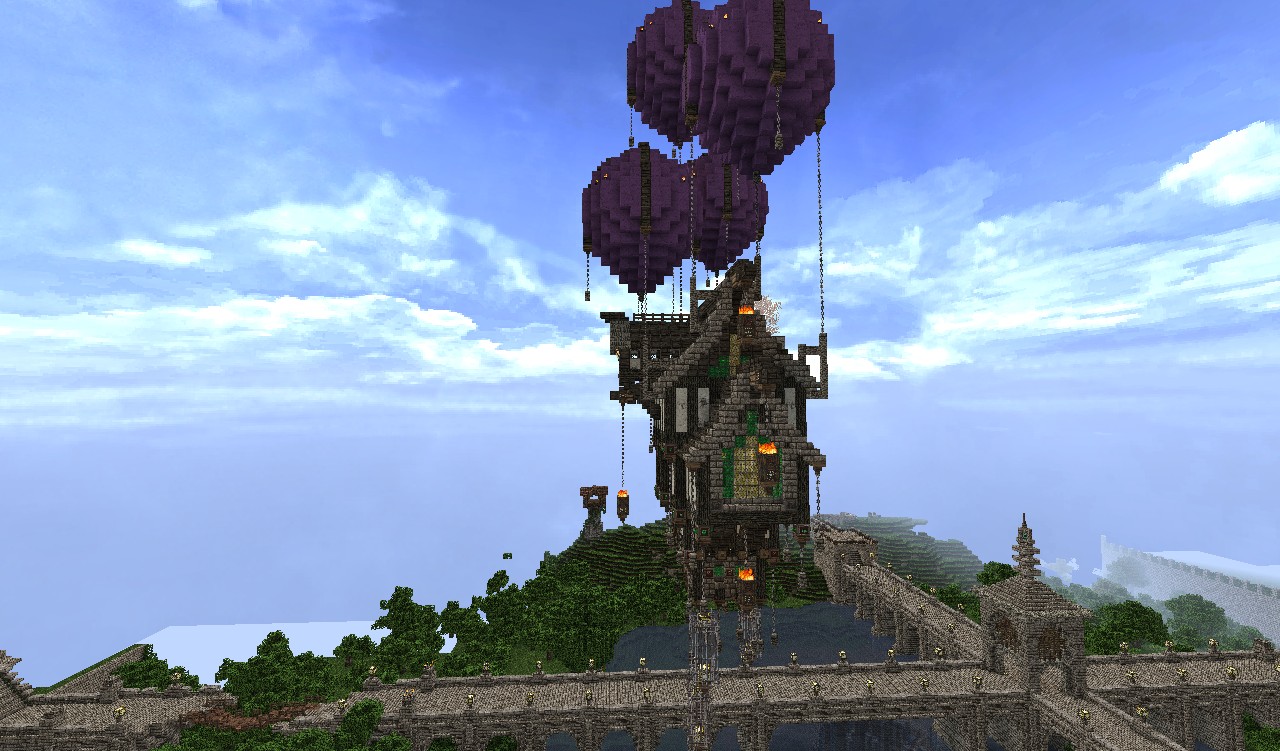Balloon House Minecraft Map