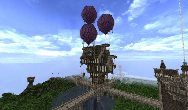 Balloon House Minecraft Map