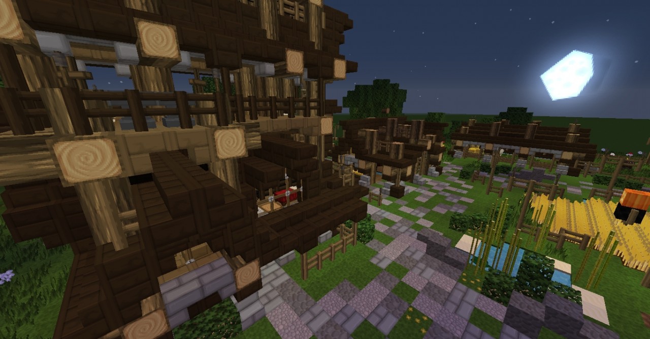 Medieval Starter Farm House Minecraft Map