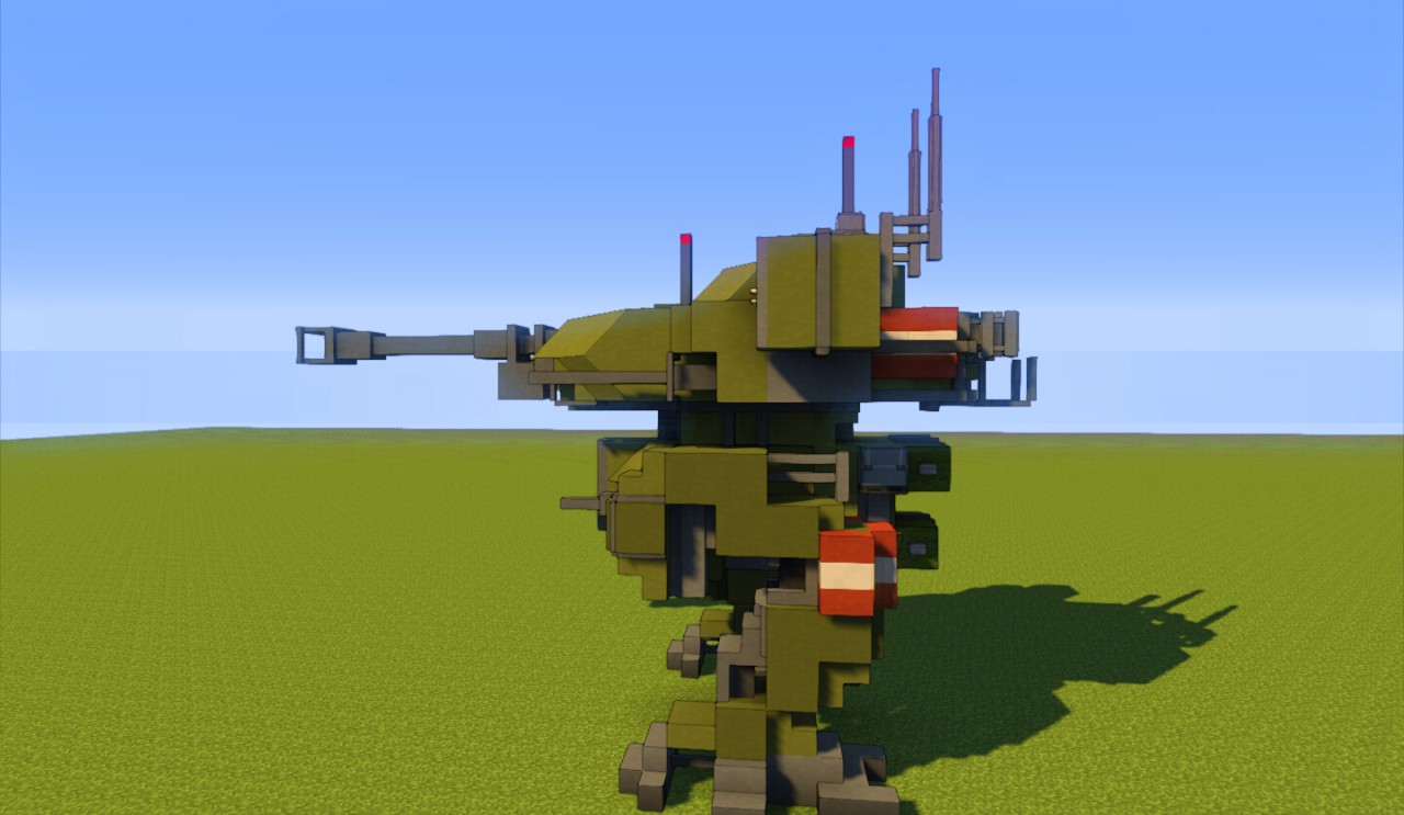 KV-34/122 герой battle mech Minecraft Map