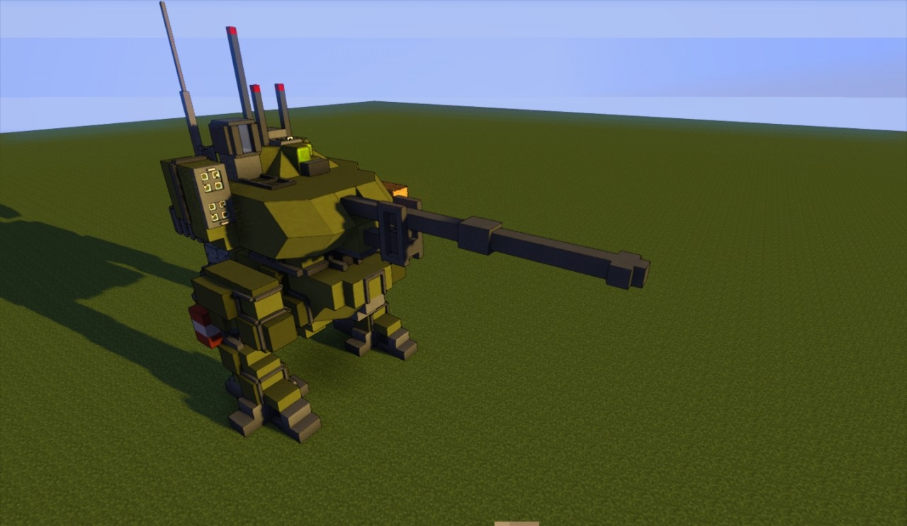 KV-28 центурион Medium Battle Mech Minecraft Map