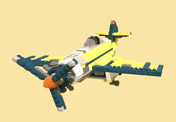 Lego Plane Minecraft Map