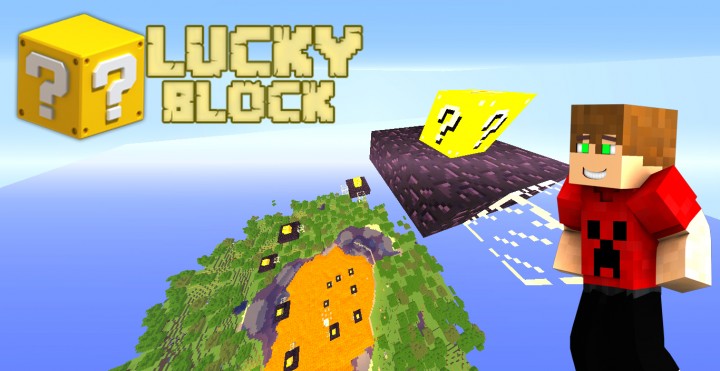 Lucky Block - Fast Map Minecraft Map