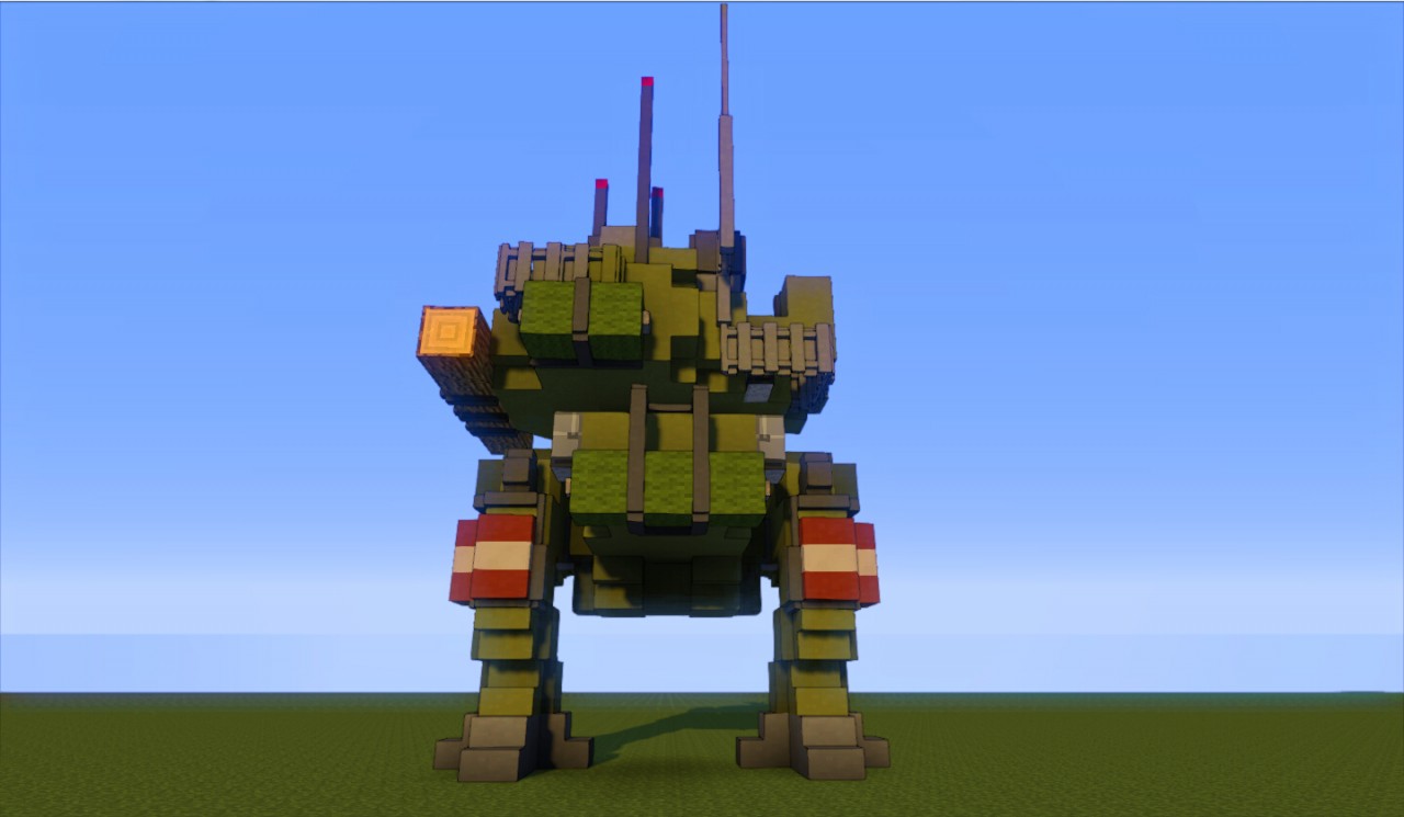 KV-28 центурион Medium Battle Mech Minecraft Map