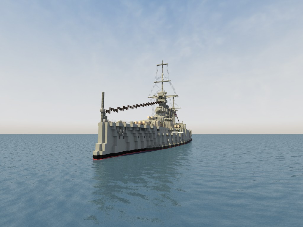 HMS Aeolus - Eridanus Class Battleship Minecraft Map